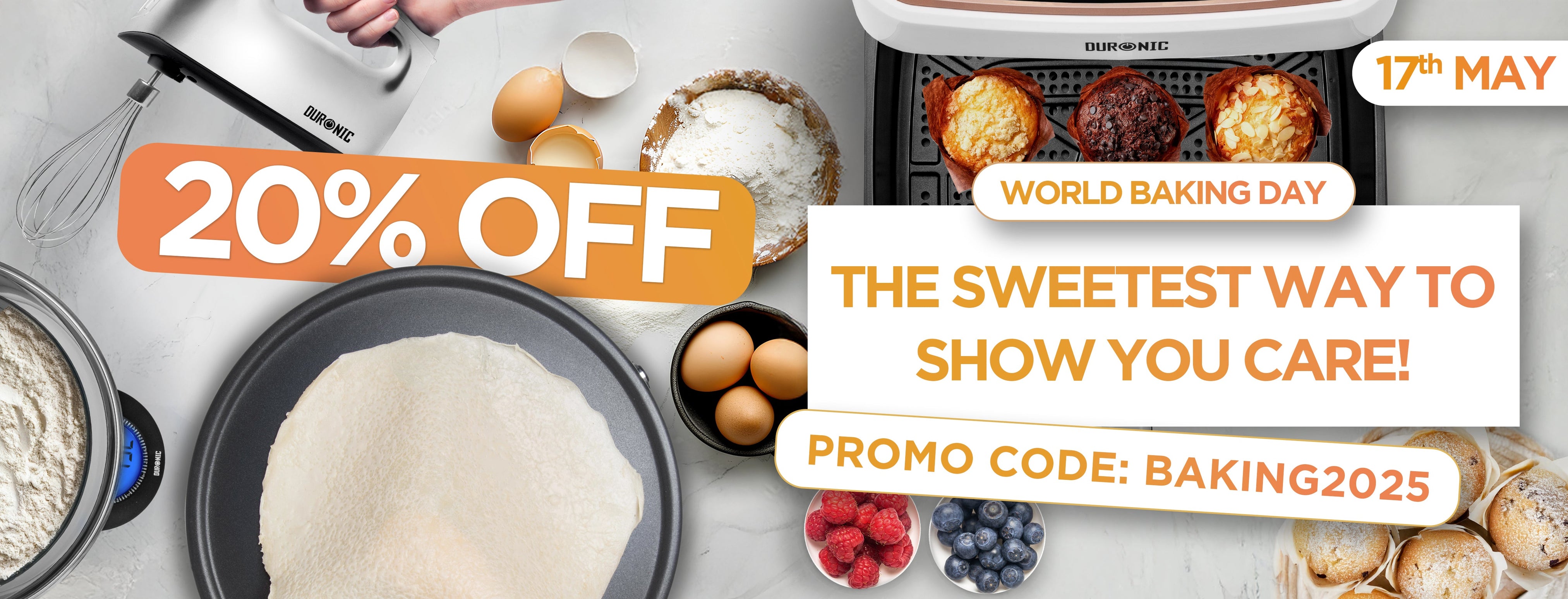 WORLD BAKING DAY 2025 — Duronic