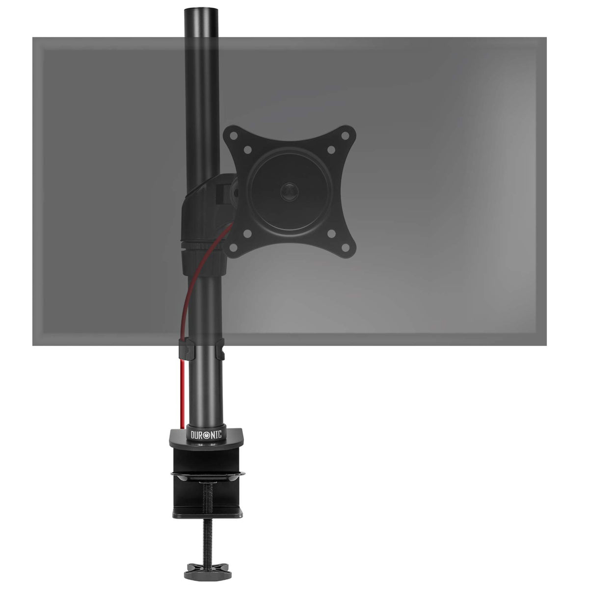 Duronic Monitor Arm Stand DM451X1 | Single PC Desk Mount | Solid Steel ...